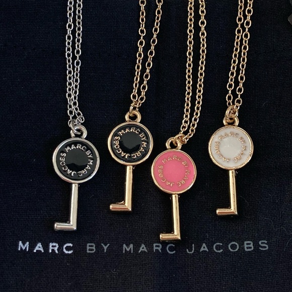 Marc By Marc Jacobs | Jewelry | Nwt Marc Jacobs Enamel Logo Letters Key ...